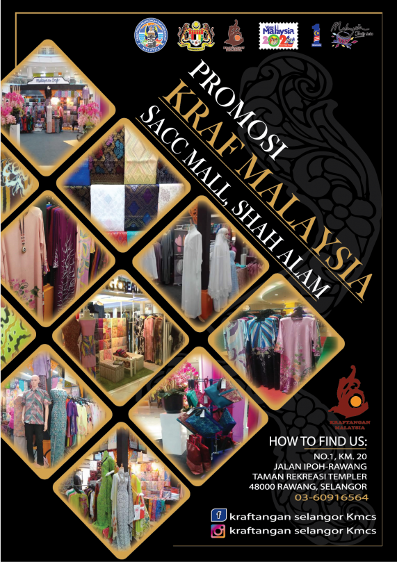 Promosi Kraf Malaysia 2018 - SACC Mall Shah Alam